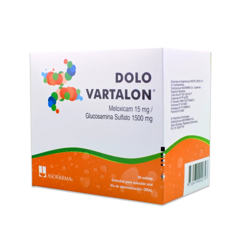 DOLOVARTALON 15MG/1500MG 30 SOBRE POLVO - Distribuidor de ASOFARMA