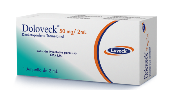 DOLOVECK 50MG/2ML 1 SOLUCION INYECTABLE - Distribuidor de LUVECK