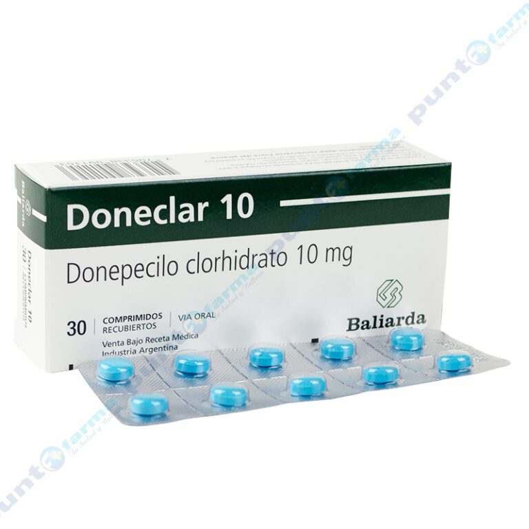DONECLAR 10MG 30 COMPRIMIDO - Distribuidor de BALIARDA