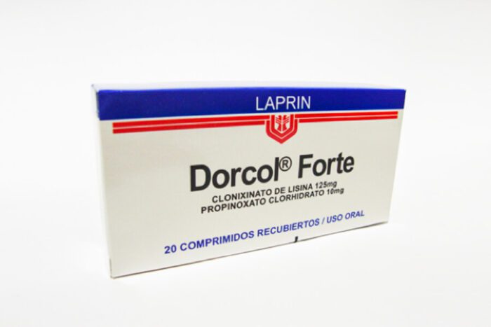 DORCOL FORTE 125MG/10MG 20 TABLETA - Distribuidor de Eurofarma