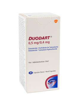 DUODART 0.5MG/0.4MG 30 CAPSULA - Distribuidor de GSK