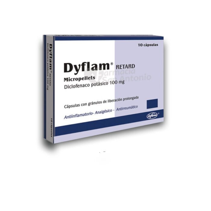 DYFLAM RETARD 100MG 10 CAPSULA – Medikamentos.com