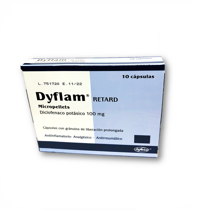 DYFLAM RETARD 100MG 5 CAPSULA (1BLIST) – Medikamentos.com