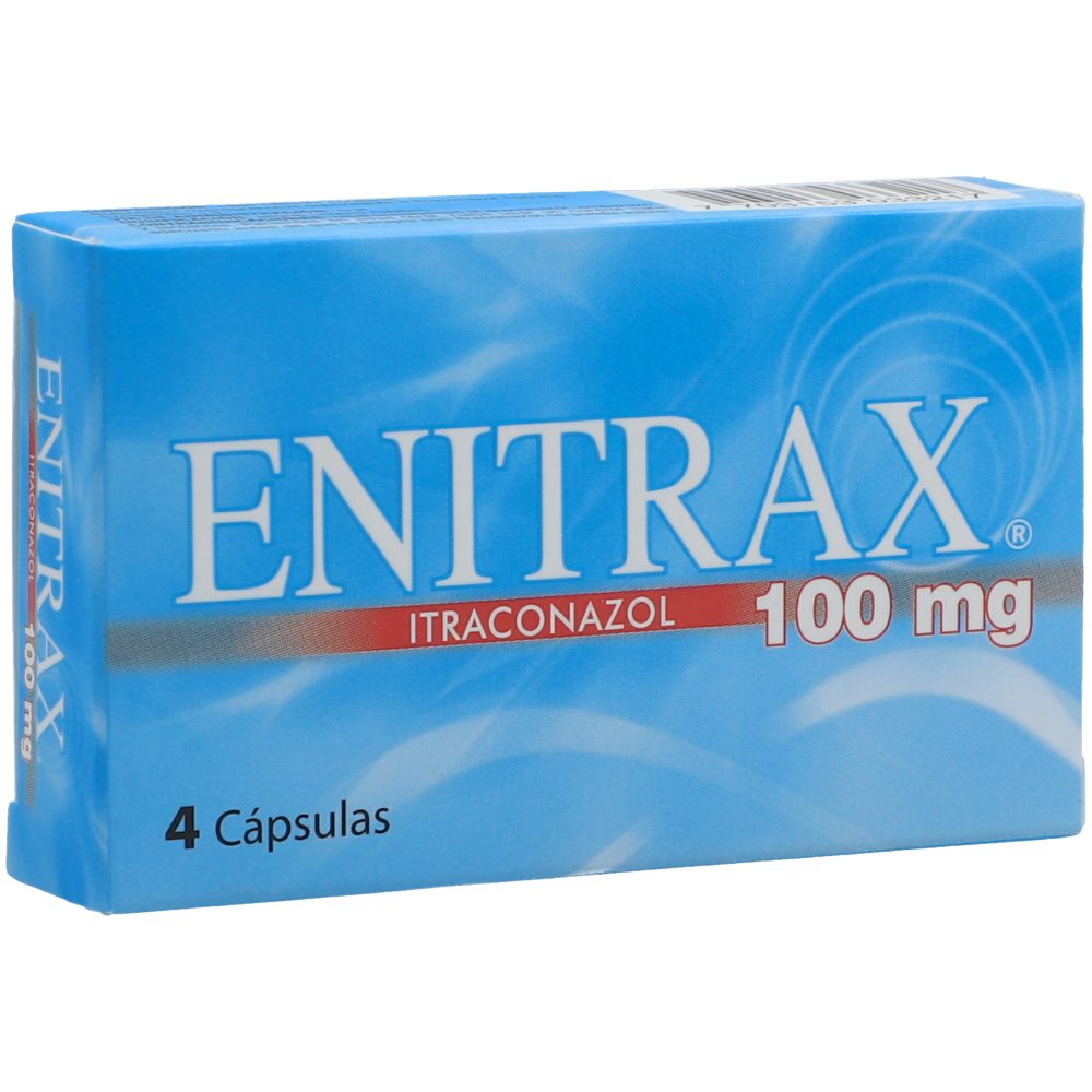 ENITRAX 100MG 4 CAPSULA - Distribuidor de PROCAPS FARMA