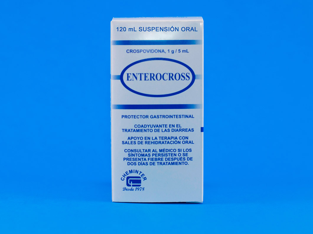 ENTEROCROSS 1G/5ML 120ML SUSPENSION - Distribuidor de CHEMILCO
