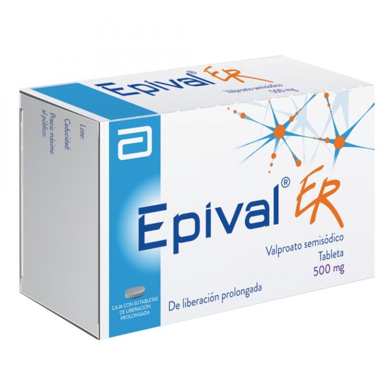 EPIVAL 500MG 30 TABLETA - Distribuidor de Abbott