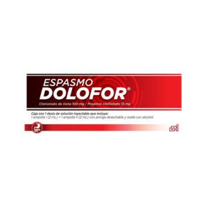 ESPASMO DOLOFOR 100MG/15MG/2ML 2 SOLUCION INYECTABLE – Medikamentos.com