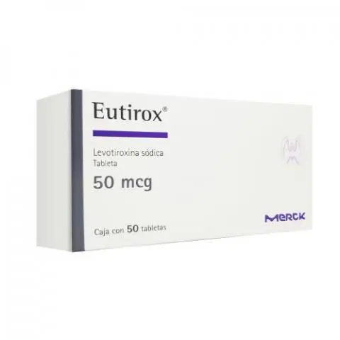 EUTIROX 50MCG 50 TABLETA – Medikamentos.com