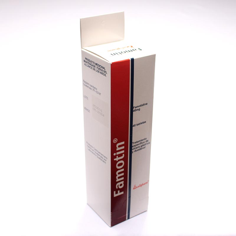 FAMOTIN 40MG 40 TABLETA (DISP) – Medikamentos.com
