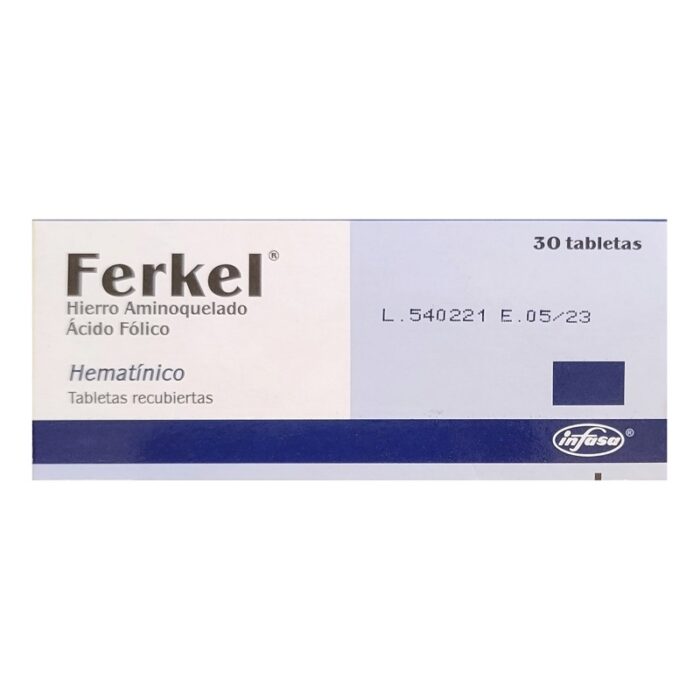 FERKEL 30MG/250MCG 30 TABLETA – Medikamentos.com