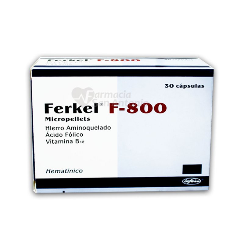 FERKEL F-800 30 CAPSULA – Medikamentos.com