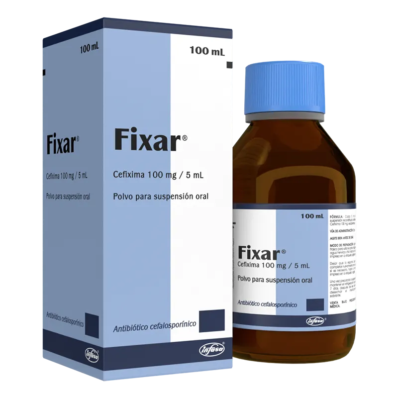 FIXAR 100MG/5ML 100ML POLVO SUSPENSION – Medikamentos.com