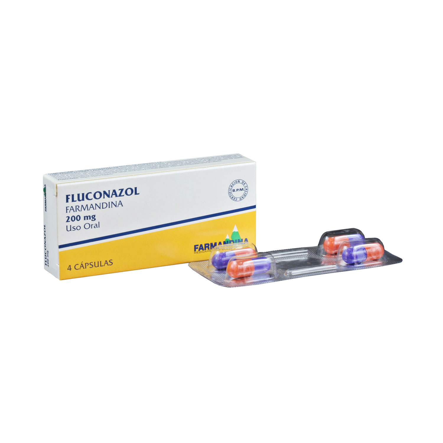 FLUCONAZOL FARMANDINA 200MG 4 CAPSULA - Distribuidor de Farmandina
