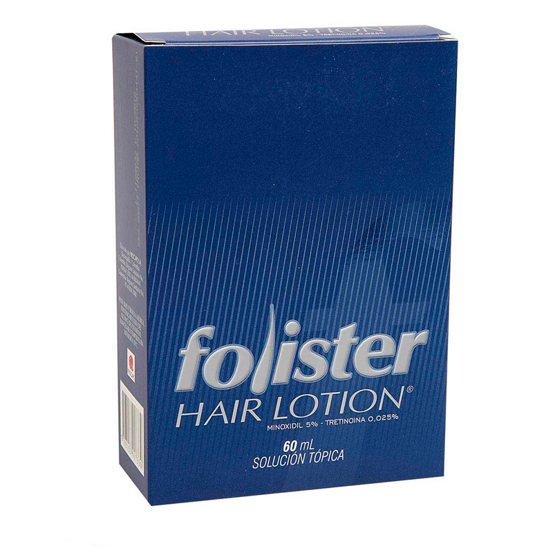 FOLISTER 2.5MG/5ML 60ML LOCION CAPILAR - Distribuidor de PROCAPS FARMA
