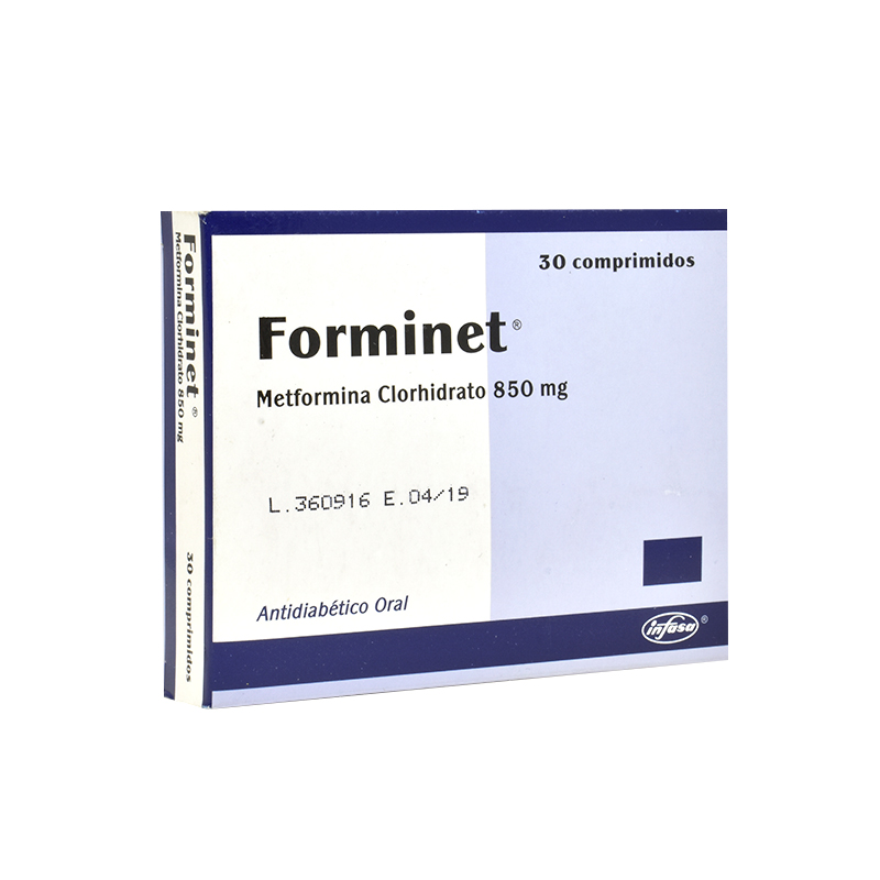 FORMINET 850MG 30 COMPRIMIDO – Medikamentos.com