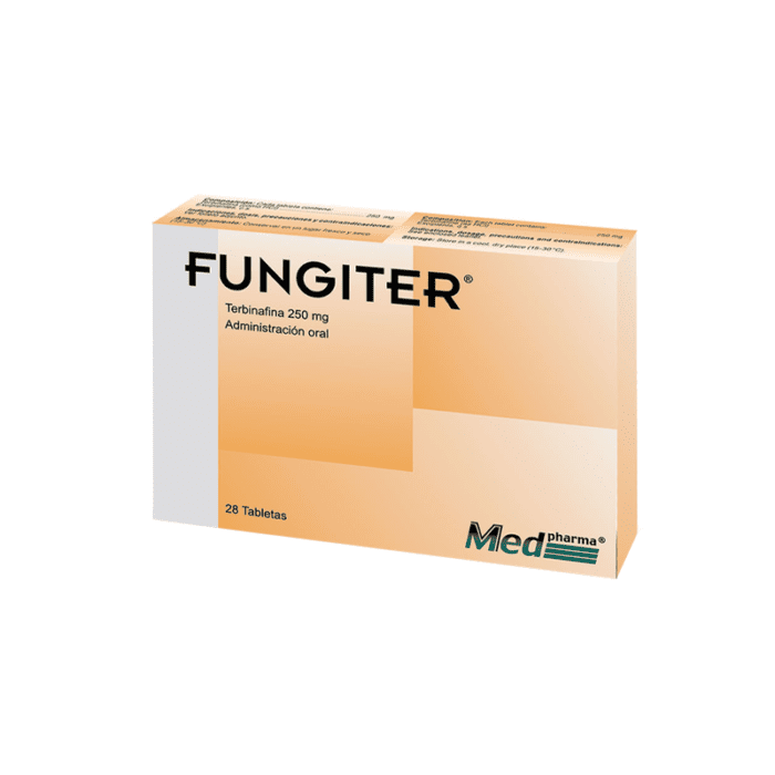 FUNGITER 250MG 28 TABLETA - Distribuidor de Med Pharma