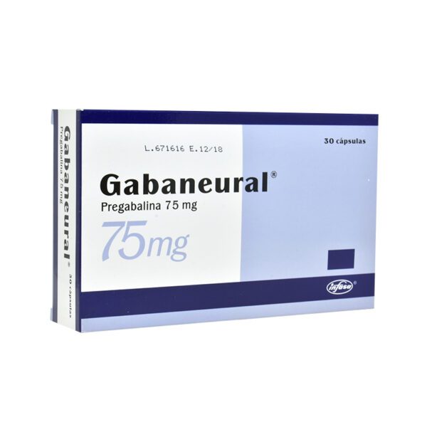 GABANEURAL 75MG 30 CAPSULA – Medikamentos.com