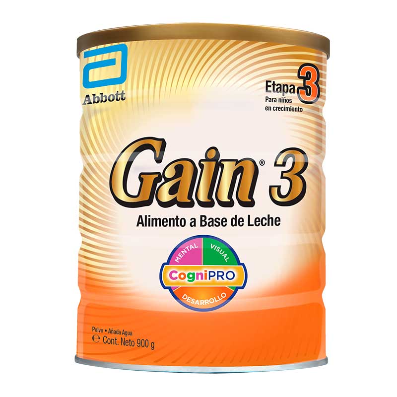 GAIN 3 400G POLVO Leche en Polvo para Bebés - Distribuidor de Abbott ...