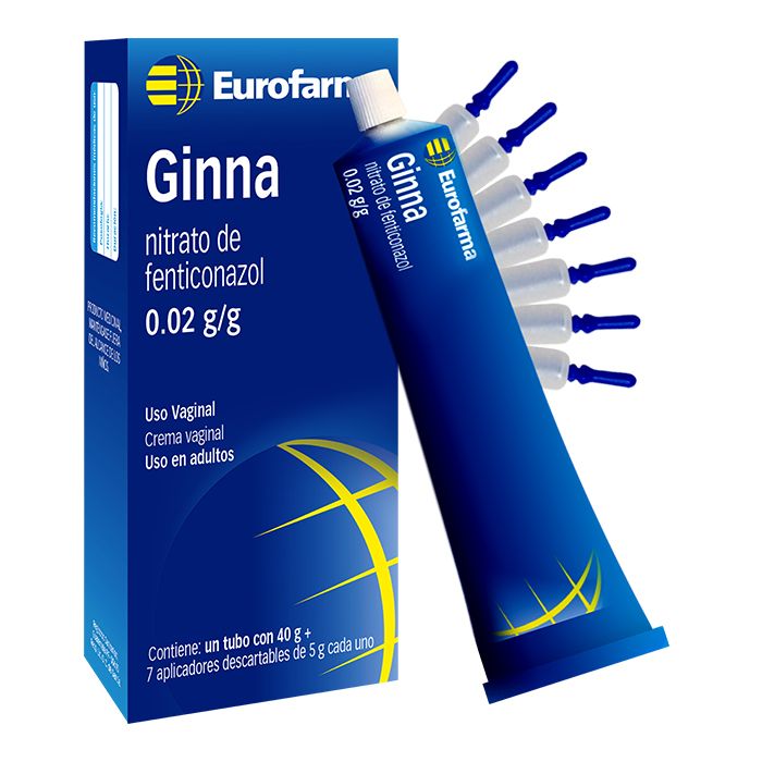 GINNA 0.02G/G 40G CREMA VAGINAL 7 APLICADORES - Distribuidor de Eurofarma