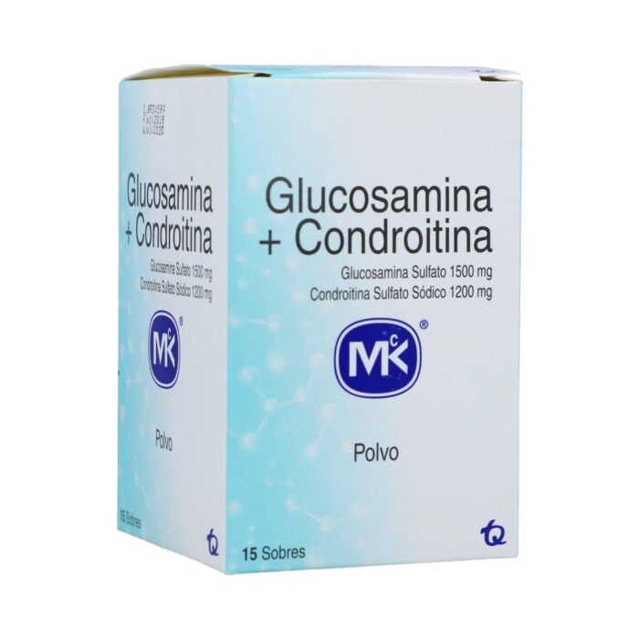 GLUCOSAMINA + CONDROITINA MK 1500MG/1200MG 15 SOBRE POLVO ...