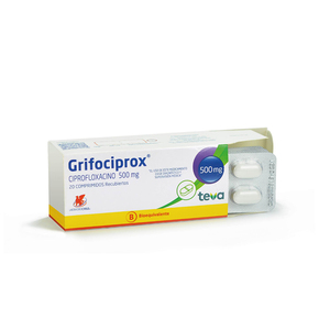 GRIFOCIPROX 500MG 20 COMPRIMIDO - Distribuidor de LUVECK