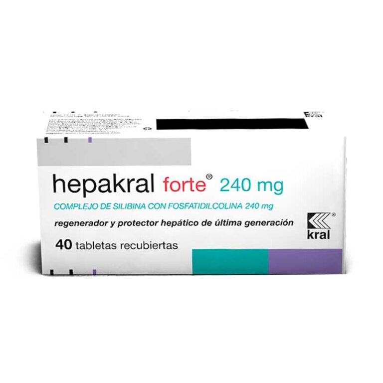 HEPAKRAL FORTE 240MG 40 TABLETA - Distribuidor de DONOVAN