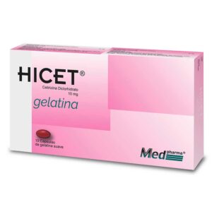 HICET 10MG 10 CAPSULA GEL - Distribuidor de Med Pharma