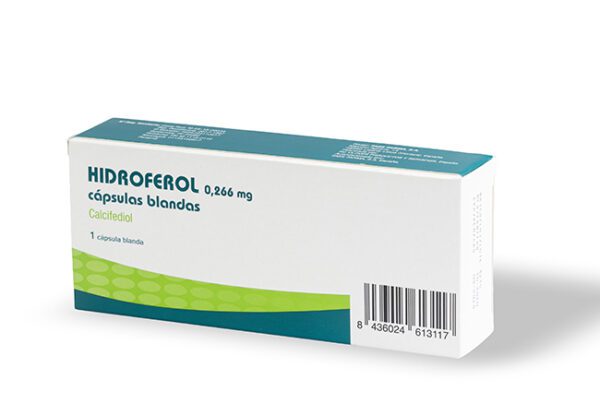 HIDROFEROL 0.266MG 1 CAPSULA GEL – Medikamentos.com
