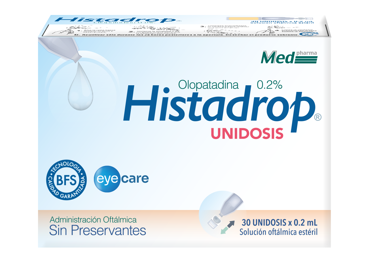 HISTADROP 0.2% 30 UNIDOSIS 0.2ML SOLUCION OFTALMICA - Distribuidor de ...