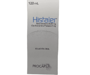 HISTALER 2MG/0.25MG/5ML 120ML JARABE - Distribuidor de PROCAPS FARMA