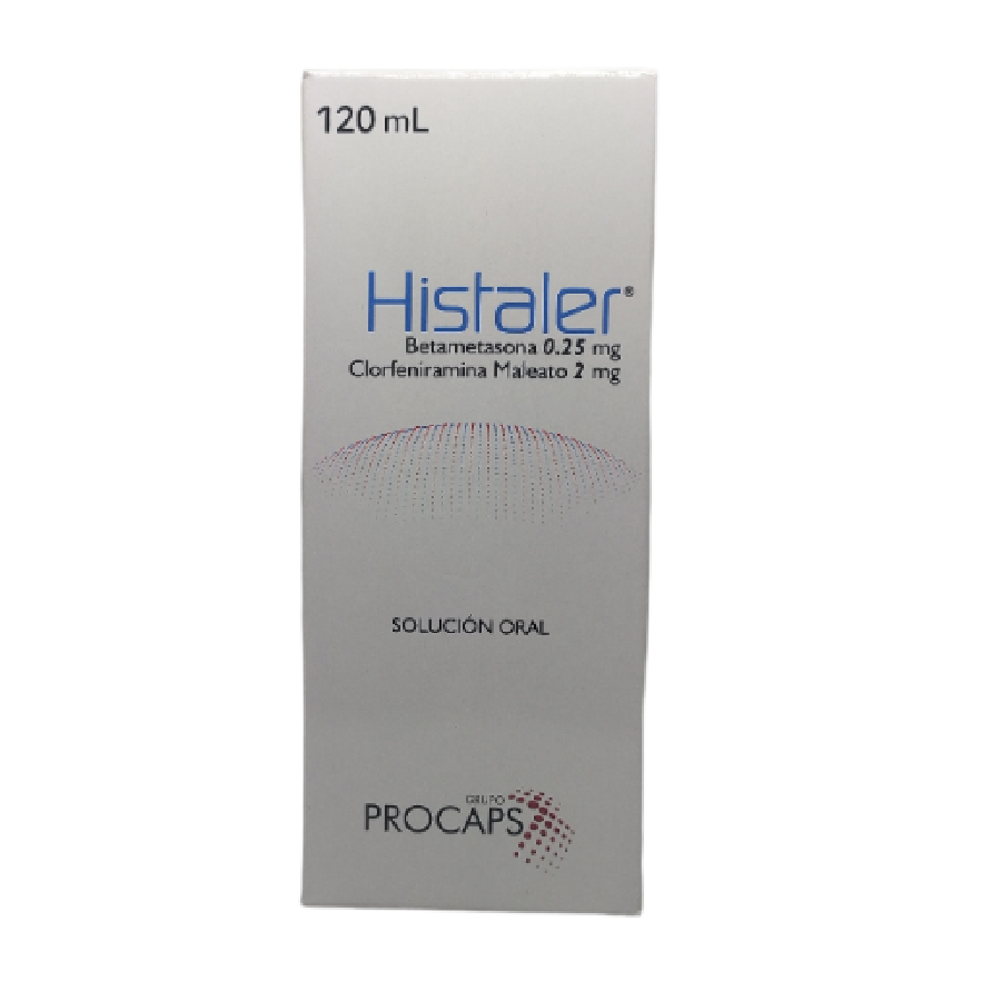 HISTALER 2MG/0.25MG/5ML 120ML JARABE - Distribuidor de PROCAPS FARMA