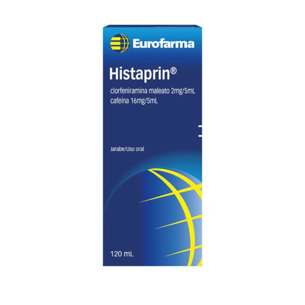 HISTAPRIN 2MG/16MG/5ML 120ML JARABE - Distribuidor de Eurofarma maduros