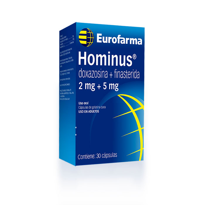 HOMINUS 2MG/5MG 30 CAPSULA - Distribuidor de Eurofarma