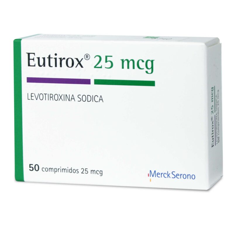 HORMOTIROX 25MCG 50 COMPRIMIDO - Distribuidor de LUVECK