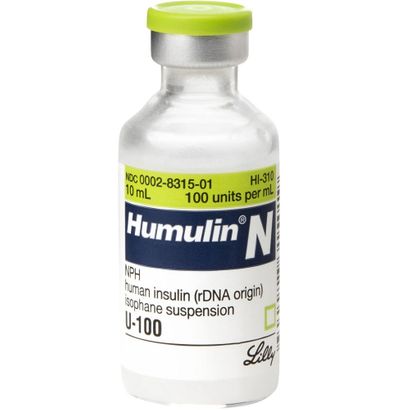 HUMULIN N 100UI/ML 1 VIAL SOLUCION INYECTABLE 10ML (R) - Distribuidor de Eli Lilly