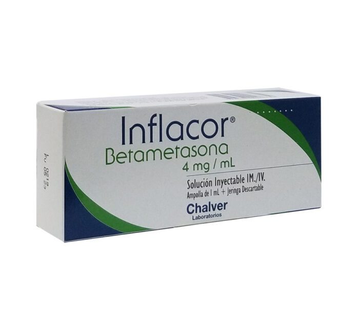 INFLACOR 4MG/ML 1 SOLUCION INYECTABLE IM/IV - Distribuidor de Chalver
