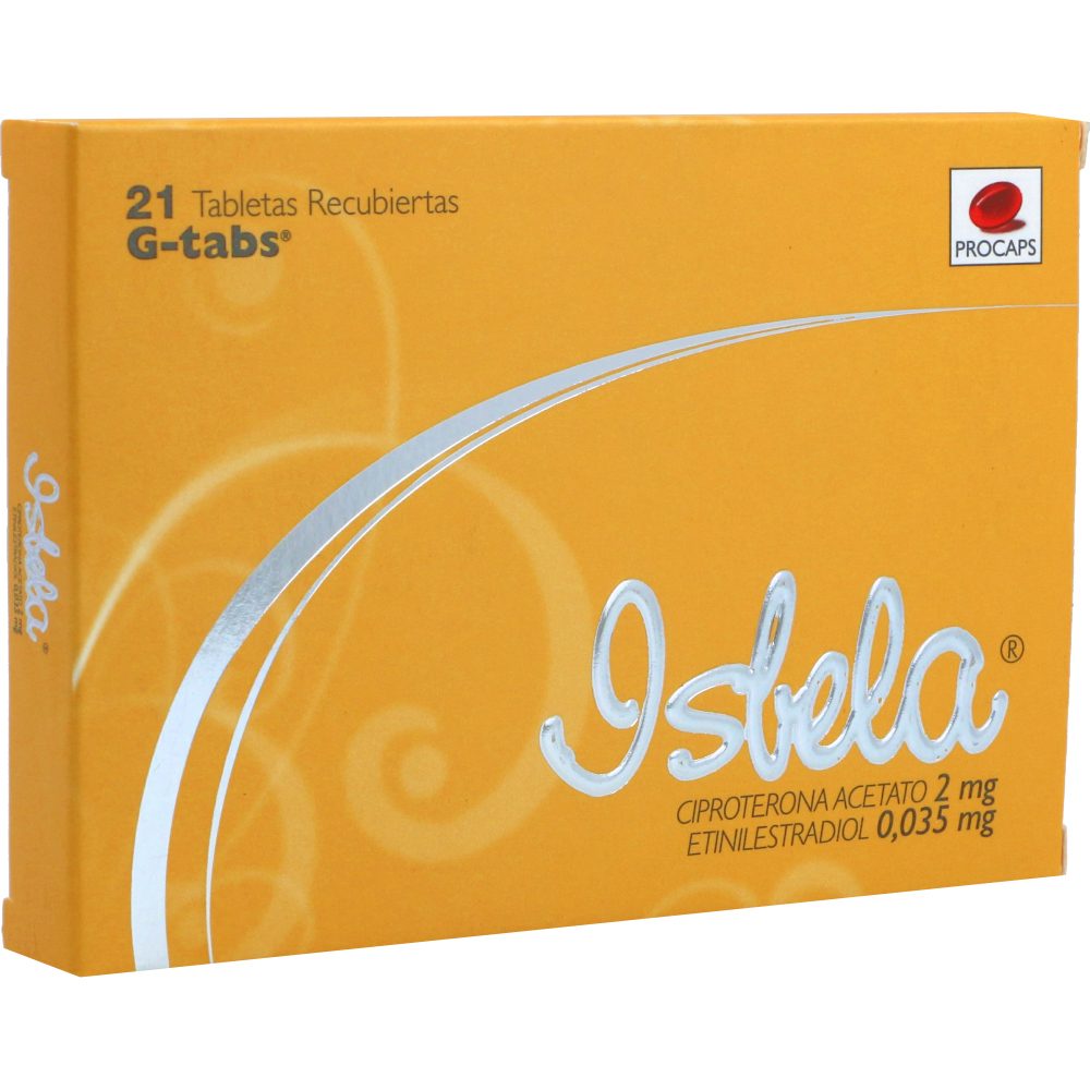ISBELA 2MG/0.035MG 21 TABLETA - Distribuidor de PROCAPS FARMA