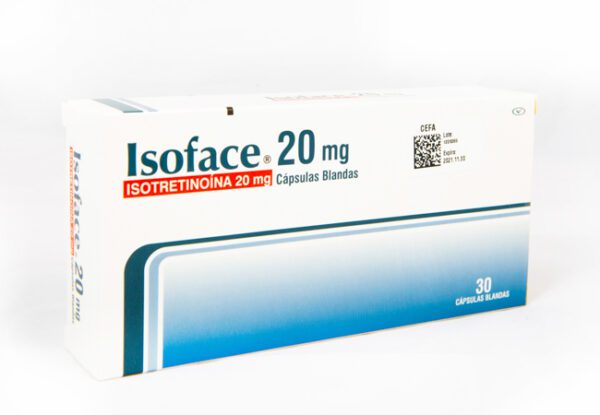 ISOFACE 20MG 30 TABLETA - Distribuidor de PROCAPS FARMA