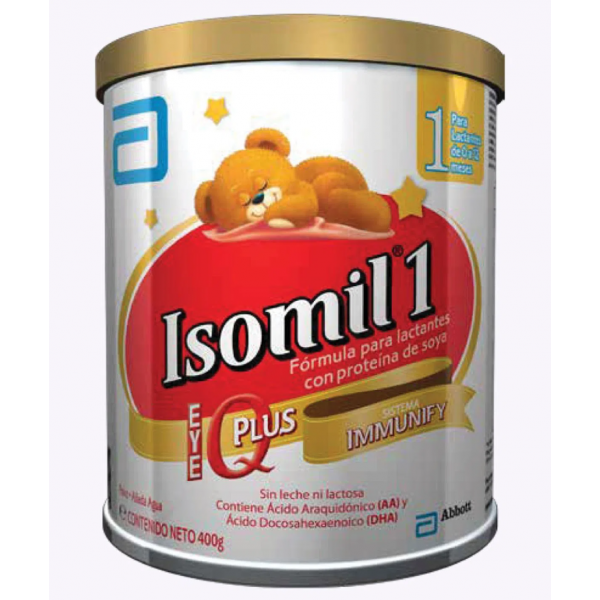 ISOMIL 1 EYE Q PLUS IMMUNIFY 400G POLVO Leche en Polvo para Bebés ...