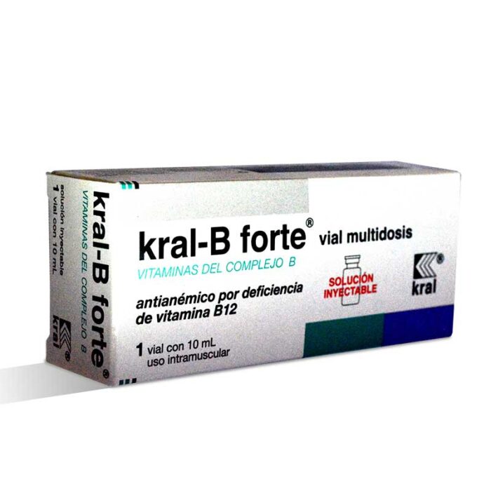 KRAL-B FORTE 1 VIAL SOLUCION INYECTABLE 10ML - Distribuidor de DONOVAN