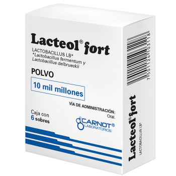 LACTEOL FORT 340MG 30 SOBRE POLVO (DISP) - Distribuidor de LANCASCO LACTEOL