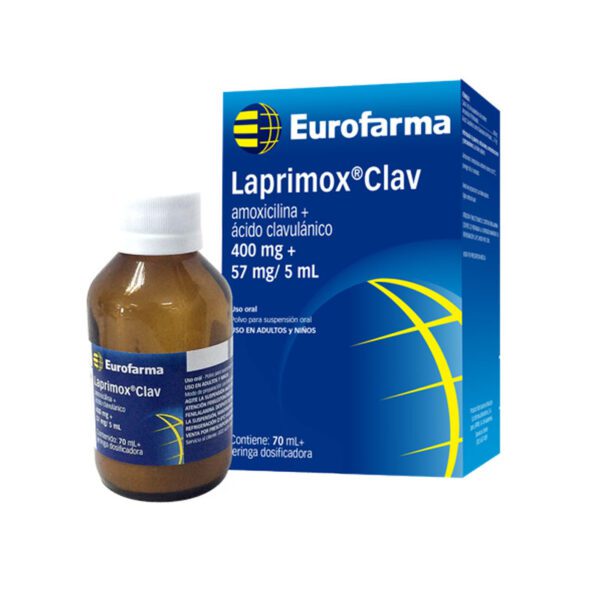 LAPRIMOX CLAV 400MG/57MG/5ML 70ML POLVO SUSPENSION - Distribuidor de ...