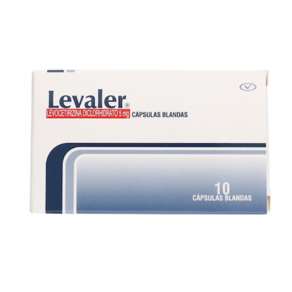 LEVALER 5MG 10 CAPSULA GEL - Distribuidor de PROCAPS FARMA