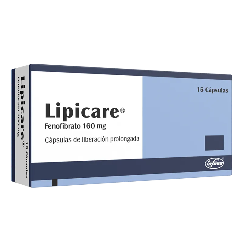 LIPICARE LIBERACION PROLONGADA 160MG 15 CAPSULA – Medikamentos.com