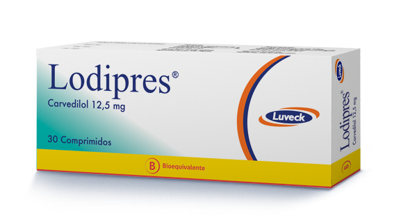 LODIPRES 12.5MG 30 COMPRIMIDO - Distribuidor de LUVECK