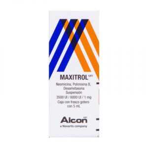 MAXITROL 5ML SOLUCION OFTALMICA - Distribuidor de Alcon Sanfer