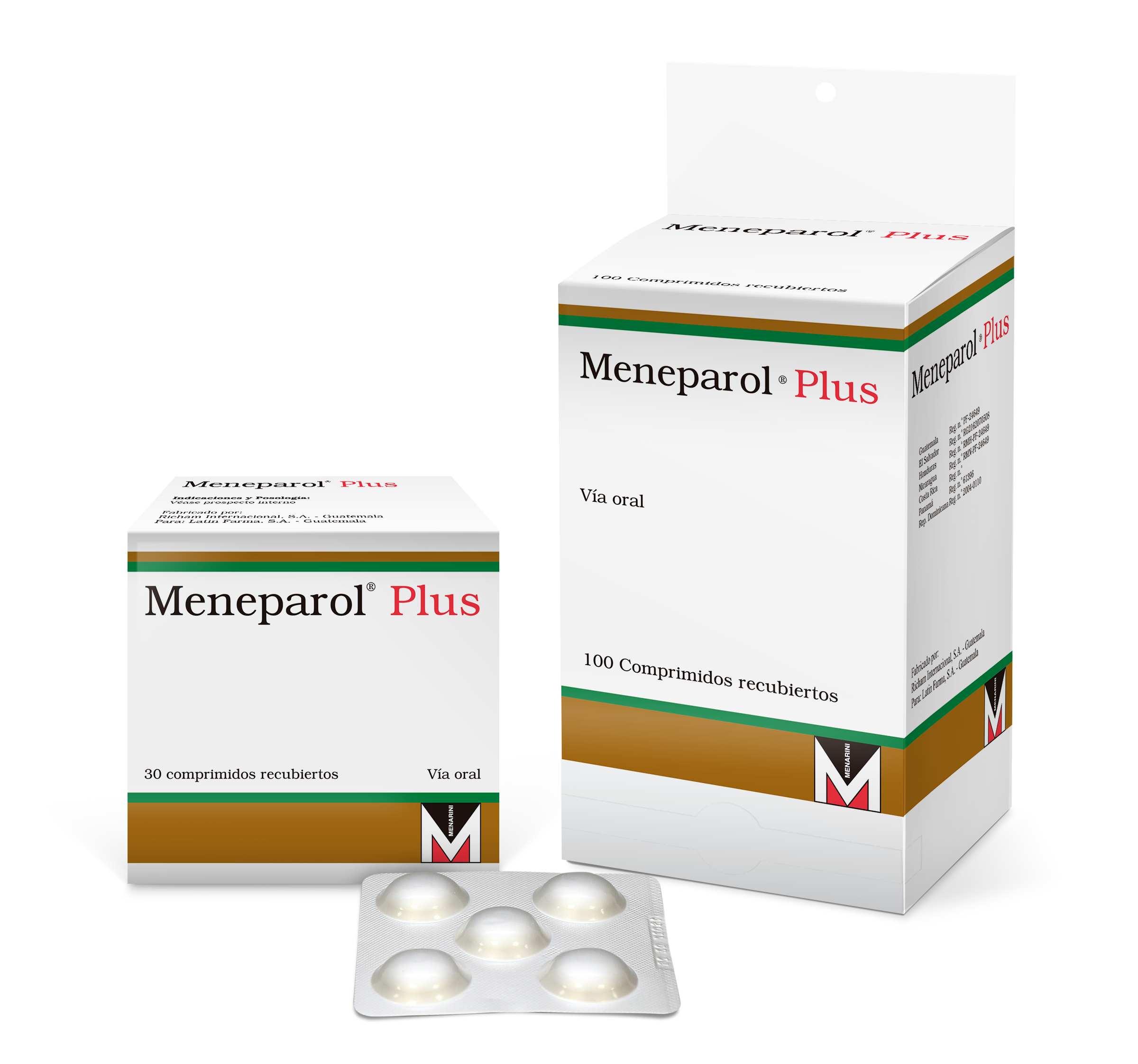 MENEPAROL PLUS 30 COMPRIMIDO - Distribuidor de MENARINI