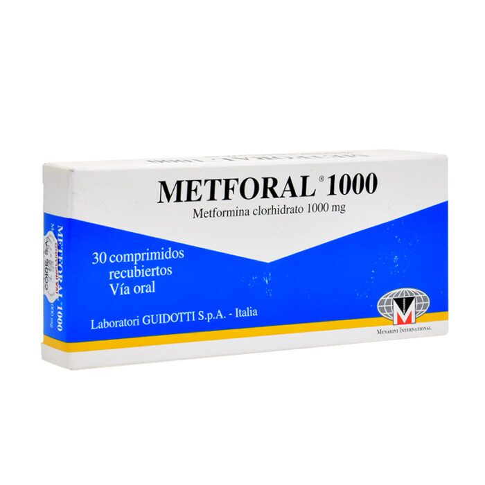 METFORAL 1000MG 30 COMPRIMIDO - Distribuidor de MENARINI