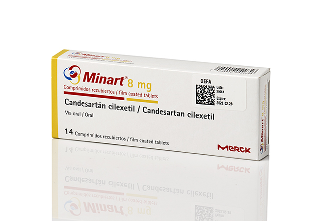 MINART 8MG 14 COMPRIMIDO - Distribuidor de MERCK CMC