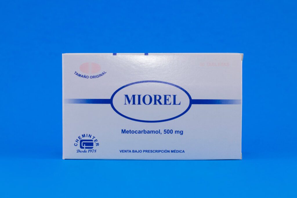 MIOREL 500MG 30 TABLETA - Distribuidor de CHEMILCO